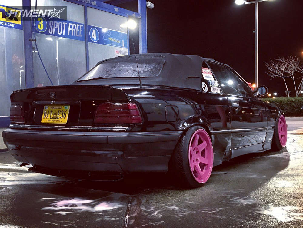 1994 BMW 325i Base with 17x9.5 ESR Sr07 and Lexani 205x40 on Coilovers ...