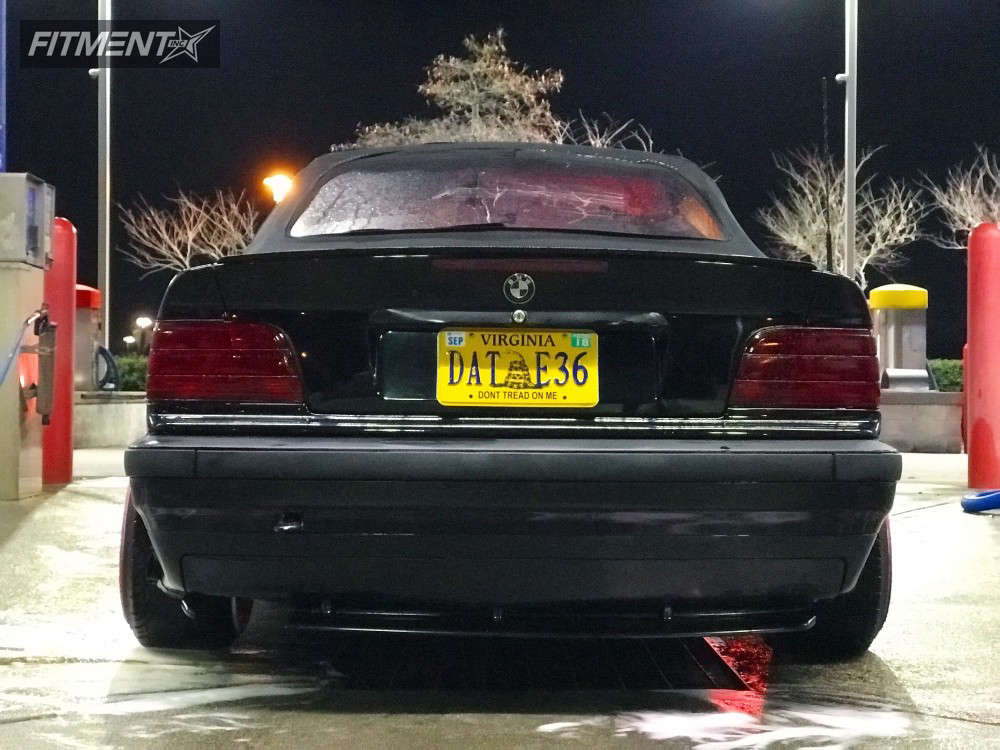 1994 BMW 325i Base with 17x9.5 ESR Sr07 and Lexani 205x40 on Coilovers ...