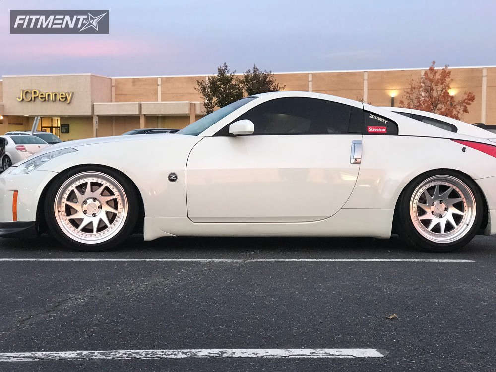 2007 Nissan 350Z Base with 19x9.5 Zedd Slt and Dunlop 225x20 on ...