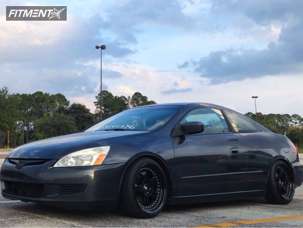 2003 Honda Accord DX with 17x9.5 ESR Sr06 and Sailun 205x40 on Coilovers | 309789 | Fitment ...