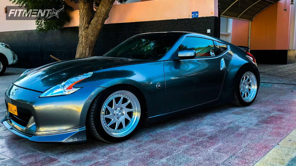 2012 Nissan 370Z Base with 19x9.5 ESR Sr09 and Accelera 245x40 on ...