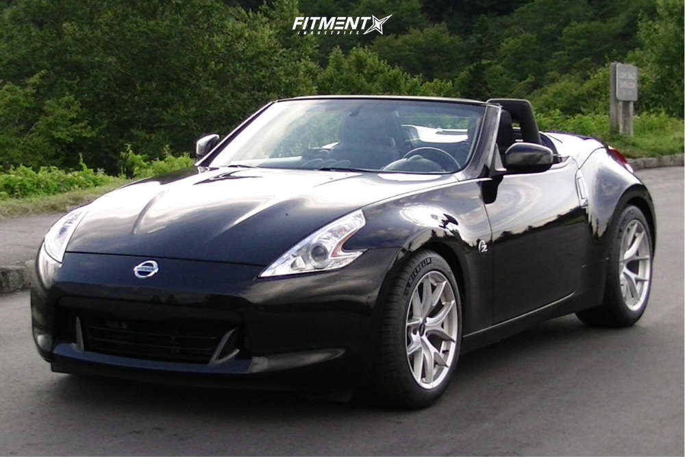 2012 Nissan 370Z Touring with 18x9.5 ESR Rf2 and Michelin 255x45 on ...