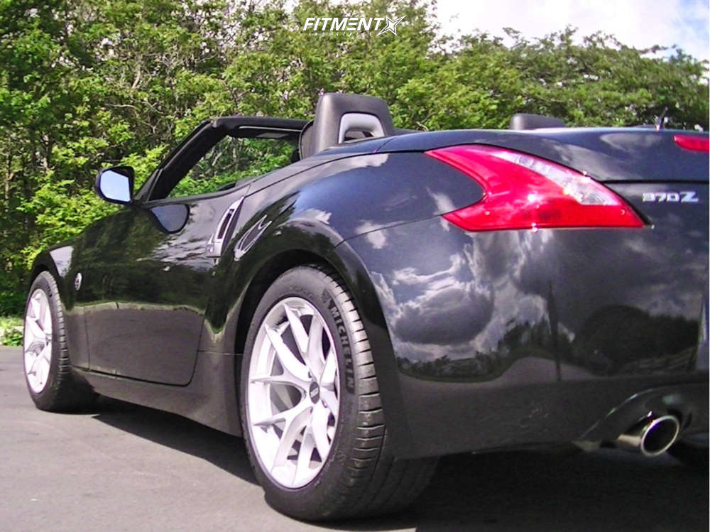 2012 Nissan 370Z Touring with 18x9.5 ESR Rf2 and Michelin 255x45 on ...