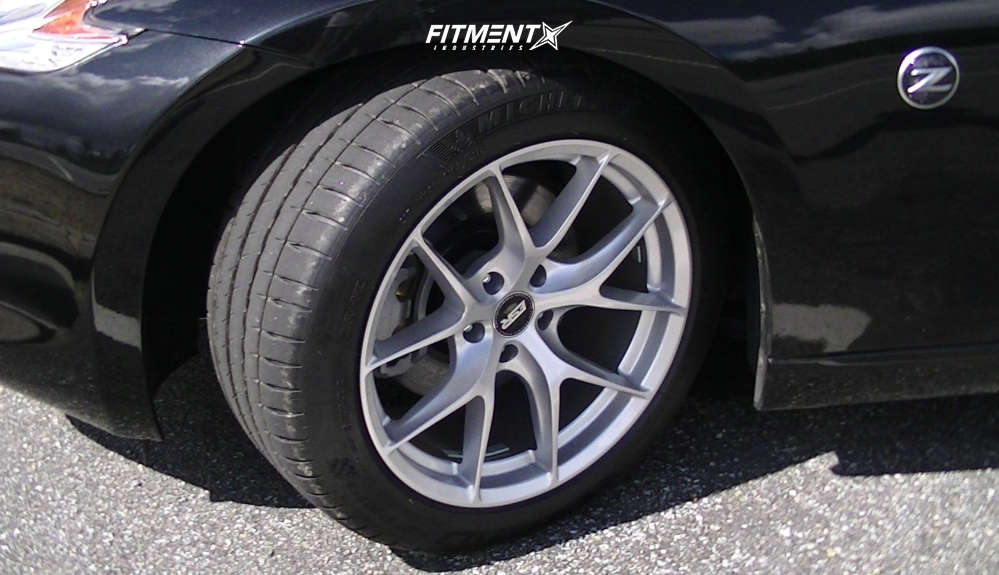 2012 Nissan 370Z Touring with 18x9.5 ESR Rf2 and Michelin 255x45 on ...
