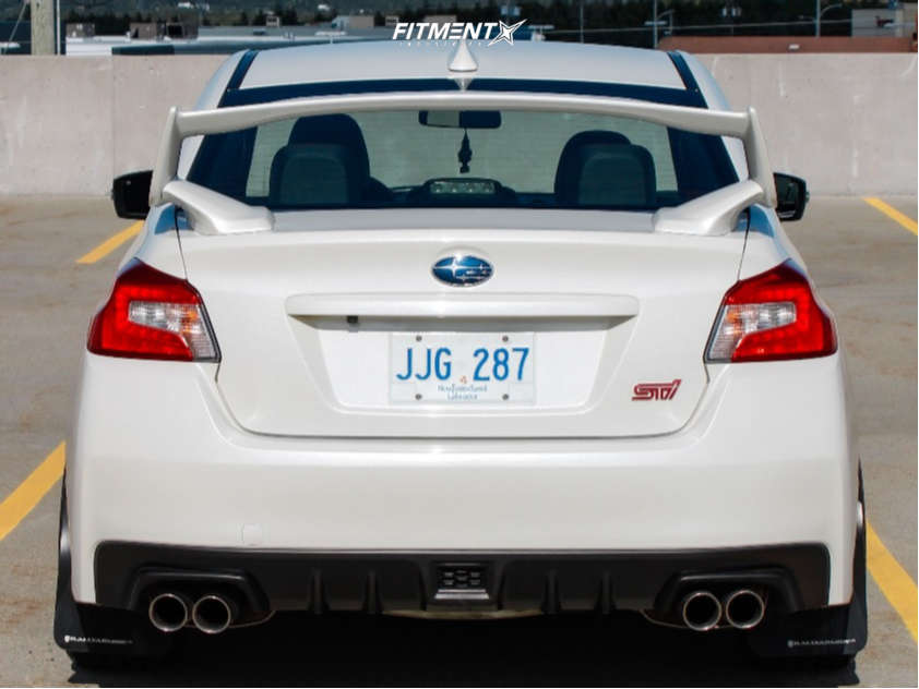 2018 Subaru WRX STI Base with 18x9.5 Enkei Tsv and Firestone 255x40 on ...