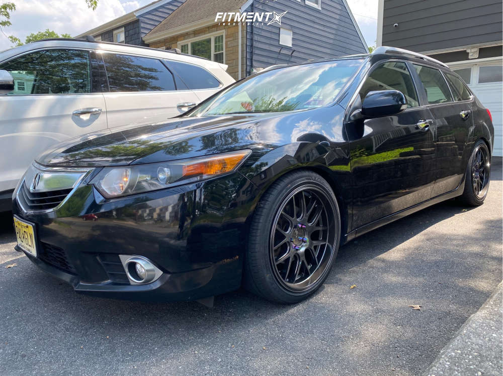 2012 Acura TSX Base with 19x9 XXR 530d and Lexani 235x40 on Coilovers ...