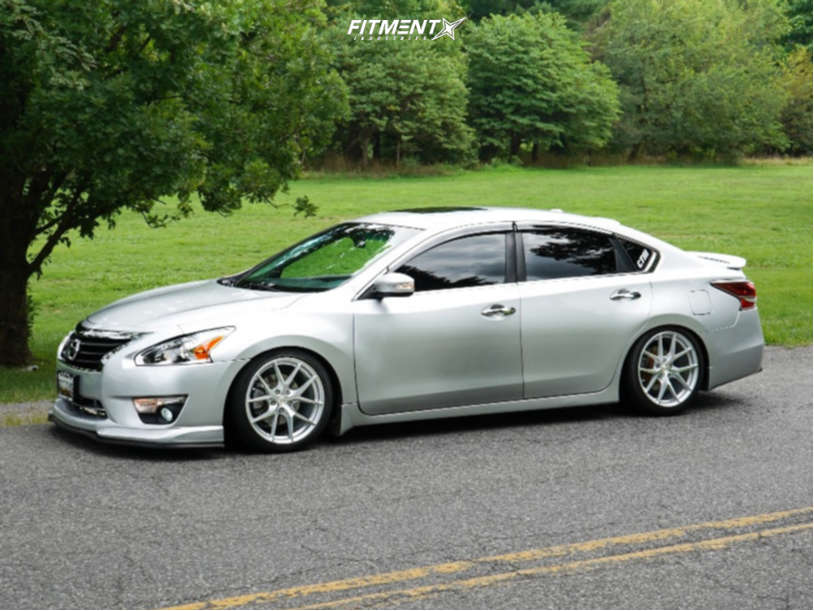2015 Nissan Altima SL with 18x8.5 Aodhan Aff7 and Lexani 235x40 on ...