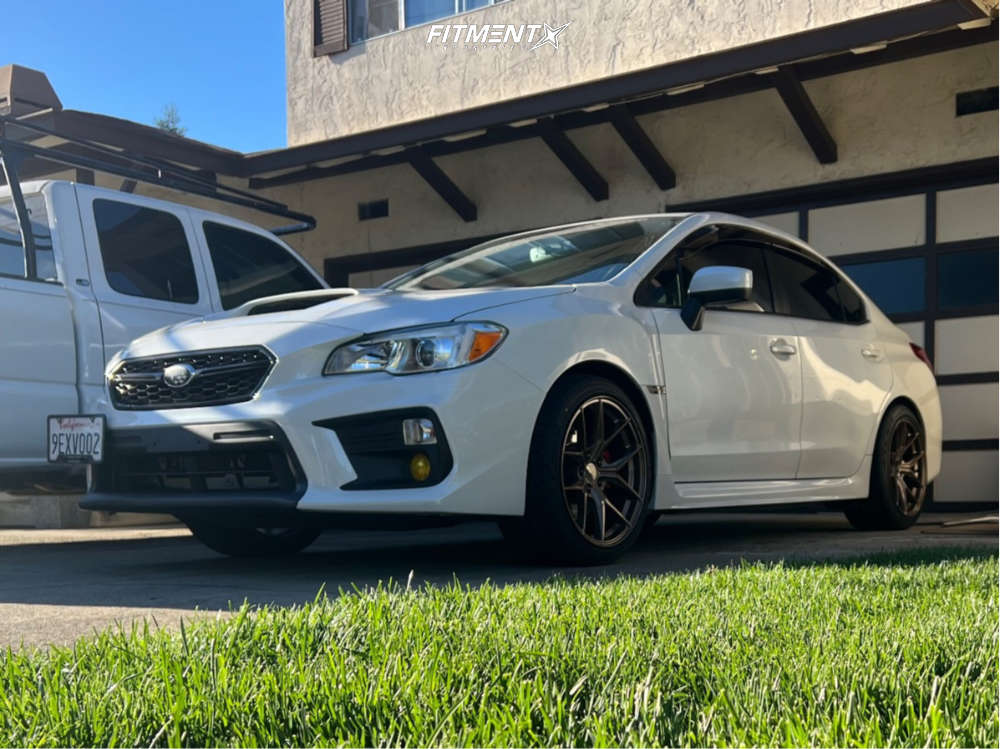 2019 Subaru WRX Premium with 18x9.5 Enkei Tsr-x and Falken 245x40 on ...