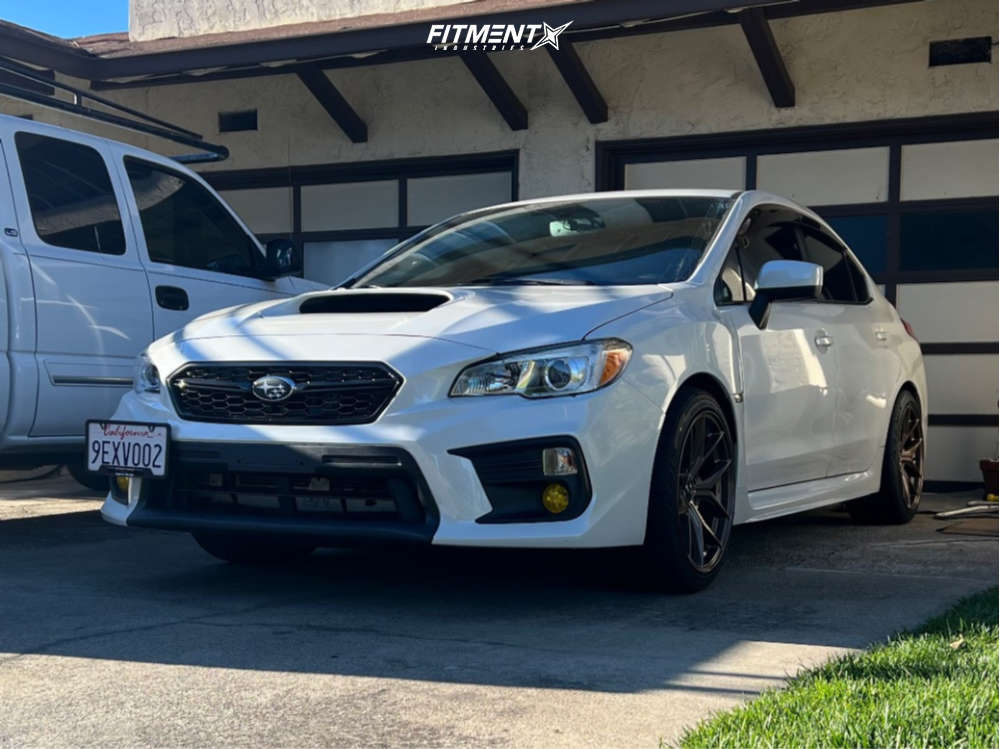 2019 Subaru WRX Premium with 18x9.5 Enkei Tsr-x and Falken 245x40 on ...