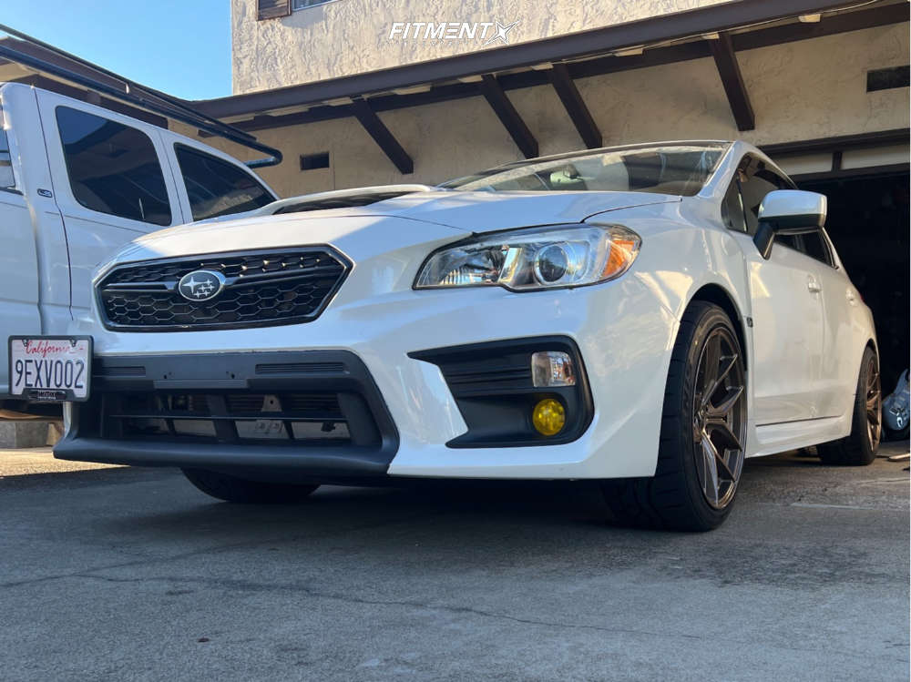 2019 Subaru WRX Premium with 18x9.5 Enkei Tsr-x and Falken 245x40 on ...