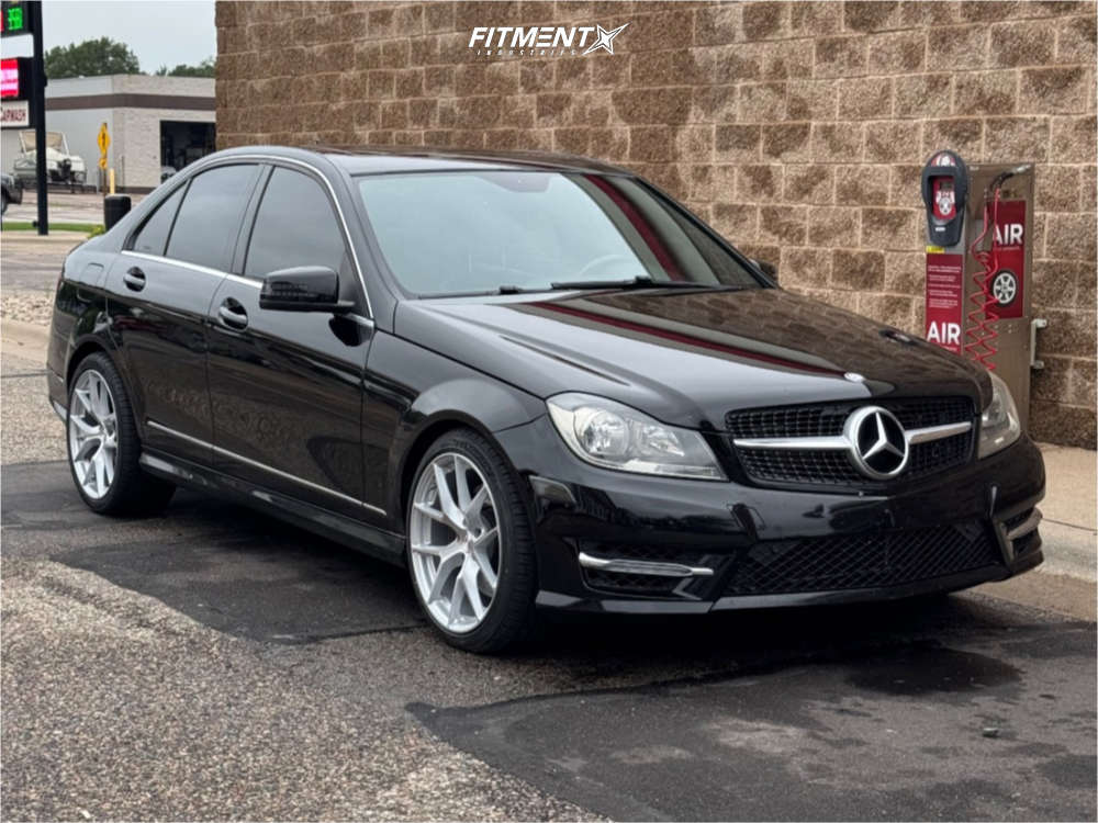 2013 Mercedes-Benz C300 4Matic Sport with 18x8.5 Aodhan Aff7 and Lexani ...