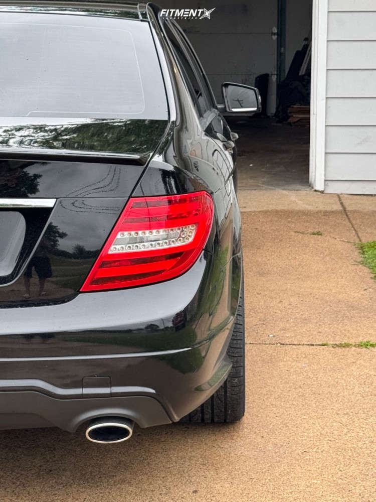 2013 Mercedes-Benz C300 4Matic Sport with 18x8.5 Aodhan Aff7 and Lexani ...