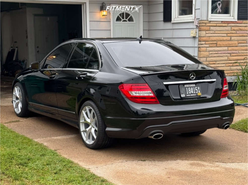 2013 Mercedes-Benz C300 4Matic Sport with 18x8.5 Aodhan Aff7 and Lexani ...