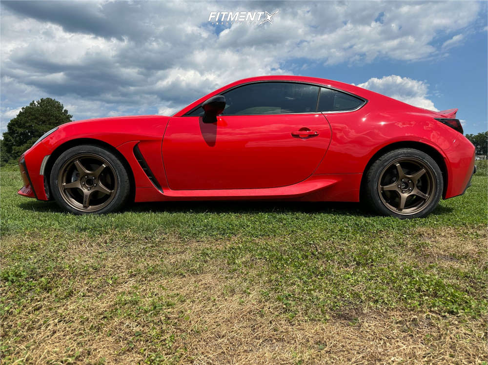 2023 Toyota GR86 Premium with 17x8 Enkei Ts-5 and Continental 225x45 on Stock Suspension ...