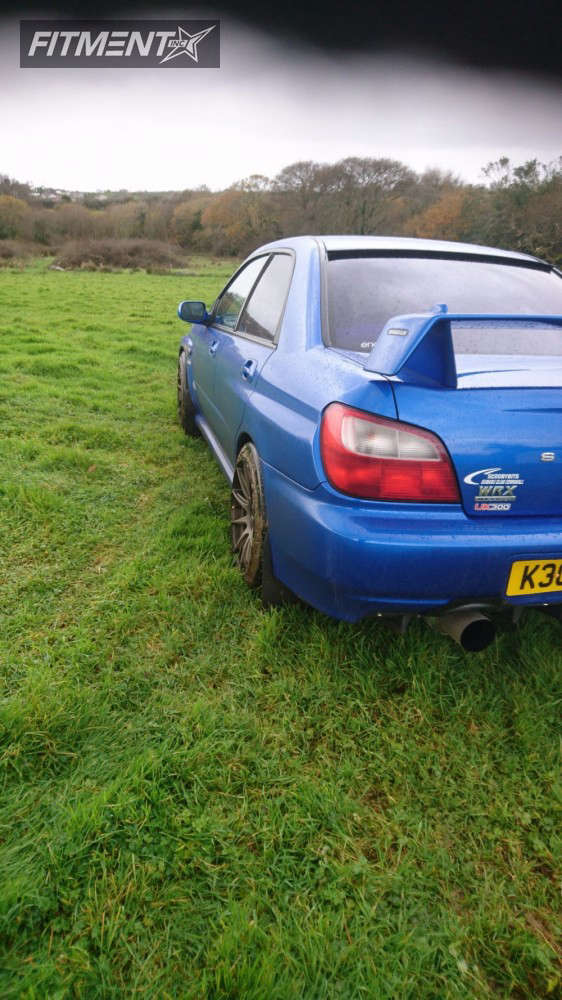 2001 Subaru Impreza Outback with 18x9.75 XXR 527 and Nankang 225x40 on ...