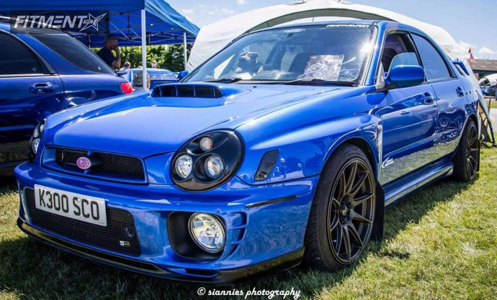 2001 Subaru Impreza Outback with 18x9.75 XXR 527 and Nankang 225x40 on ...