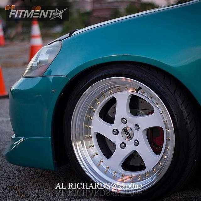 2002 Acura RSX Type-S with 18x9.5 ESR Sr02 and Yokohama 225x40 on ...
