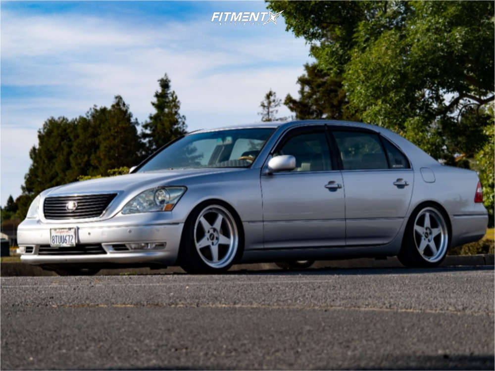 2005 Lexus LS430 Base with 19x9 ESR Cr5 and Lexani 235x35 on Coilovers ...