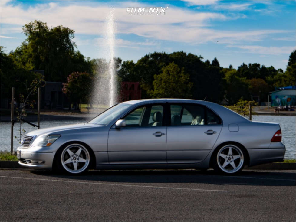 2005 Lexus LS430 Base with 19x9 ESR Cr5 and Lexani 235x35 on Coilovers ...