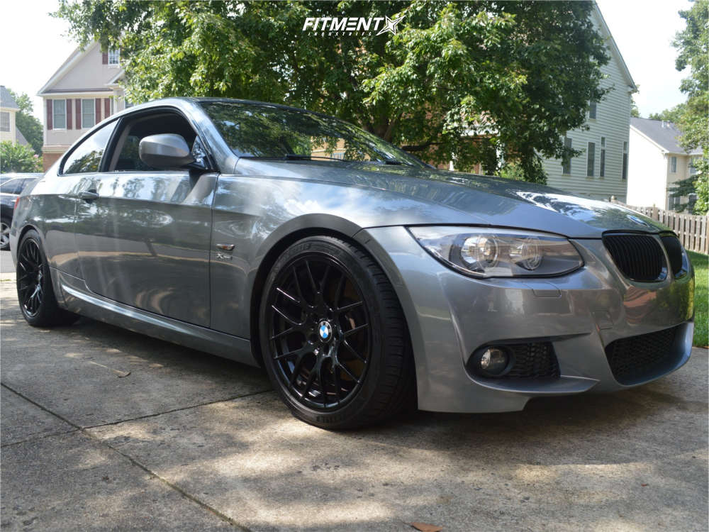 2011 BMW 335i XDrive Base with 18x8.5 Avant Garde M359 and Michelin ...