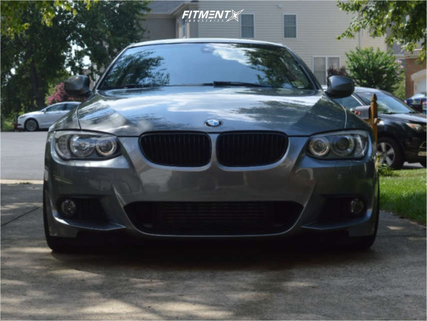 2011 BMW 335i XDrive Base with 18x8.5 Avant Garde M359 and Michelin ...