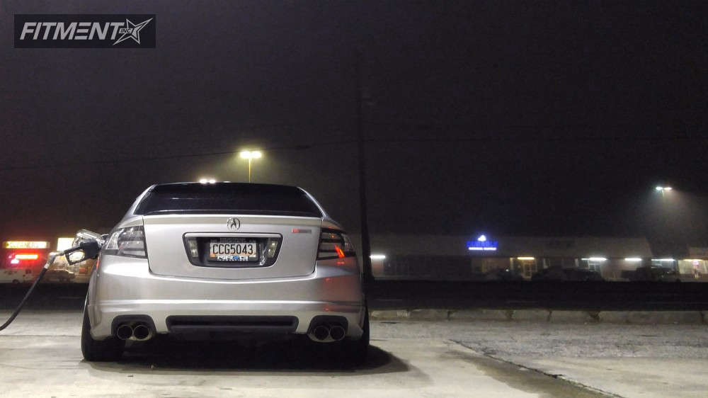 2006 Acura TL Base with 18x9.5 ESR Sr08 and Nankang 235x40 on Coilovers ...