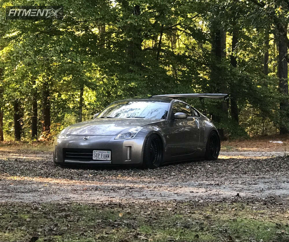 2007 Nissan 350Z Nismo with 18x9.5 ESR SR04 and BFGoodrich 225x45 on ...