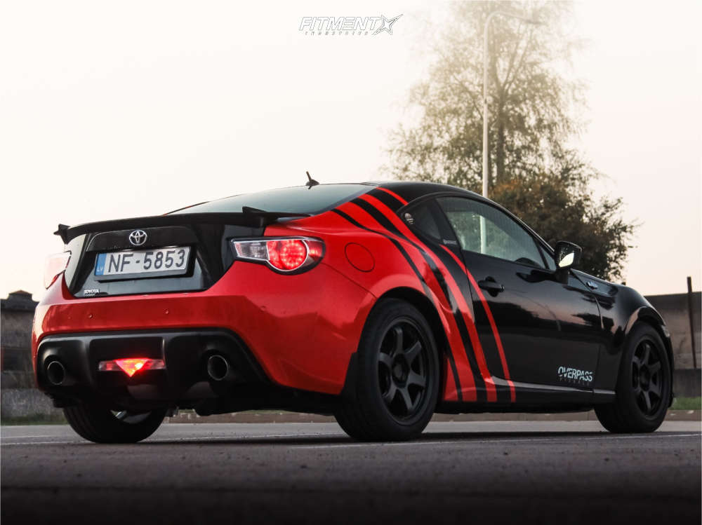 2013 Scion FR-S Base with 17x8 Japan Racing SL03 and Goodyear 235x45 on ...