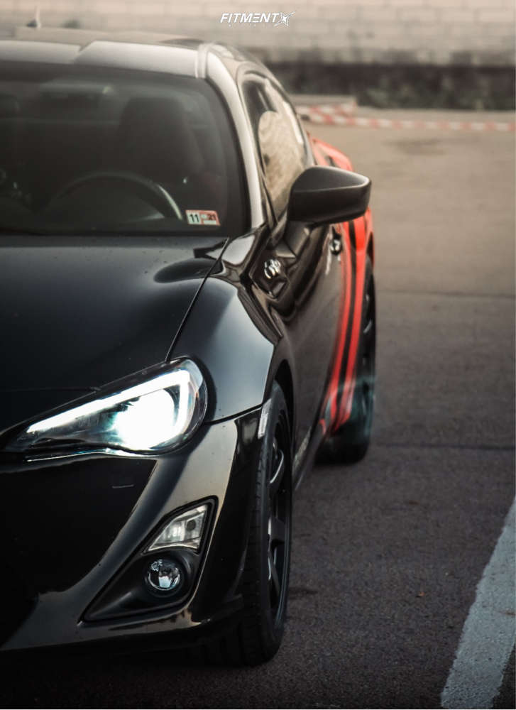 2013 Scion FR-S Base with 17x8 Japan Racing SL03 and Goodyear 235x45 on ...