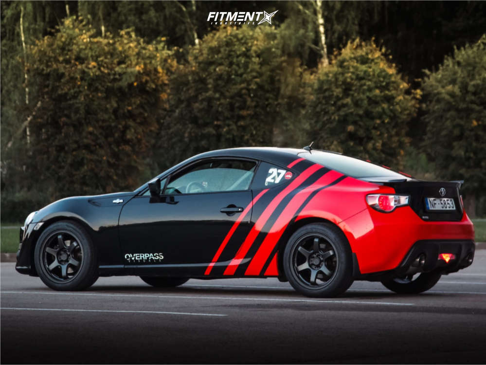 2013 Scion FR-S Base with 17x8 Japan Racing SL03 and Goodyear 235x45 on ...