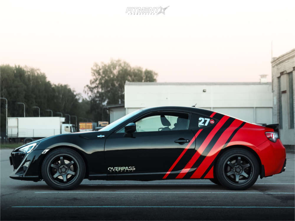 2013 Scion FR-S Base with 17x8 Japan Racing SL03 and Goodyear 235x45 on ...