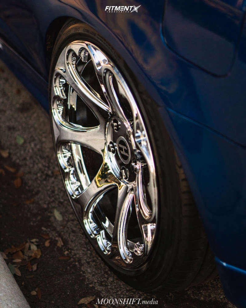 2005 Acura RSX Base with 18x9.5 Heritage Kokoro Monoc and Lexani 235x40 on Coilovers | 3111377 ...