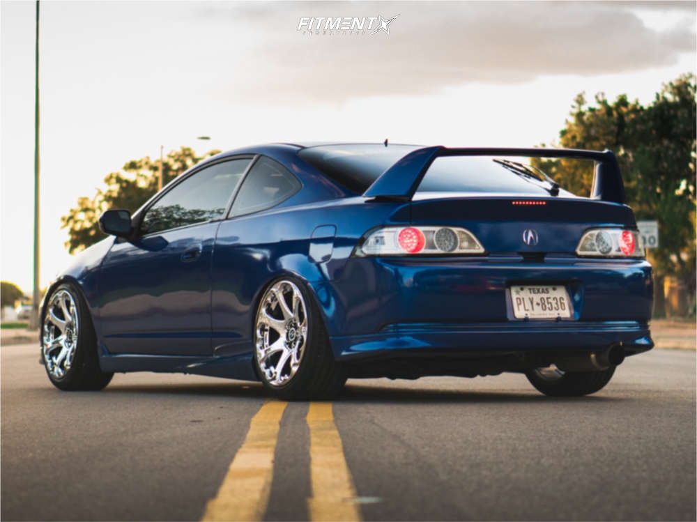 2005 Acura RSX Base with 18x9.5 Heritage Kokoro Monoc and Lexani 235x40 on Coilovers | 3111377 ...