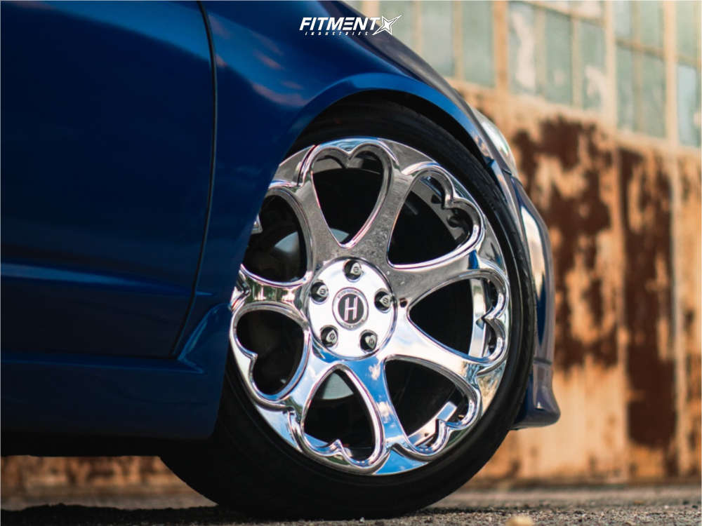 2005 Acura RSX Base with 18x9.5 Heritage Kokoro Monoc and Lexani 235x40 on Coilovers | 3111377 ...