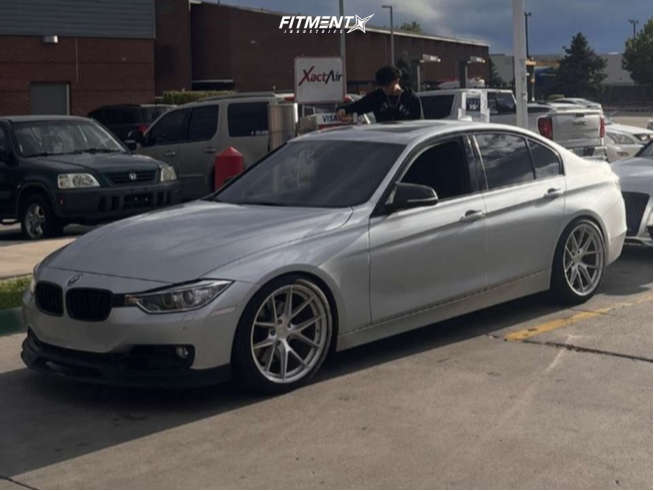 2014 BMW 335i XDrive Base with 19x9.5 Aodhan Aff7 and Continental ...