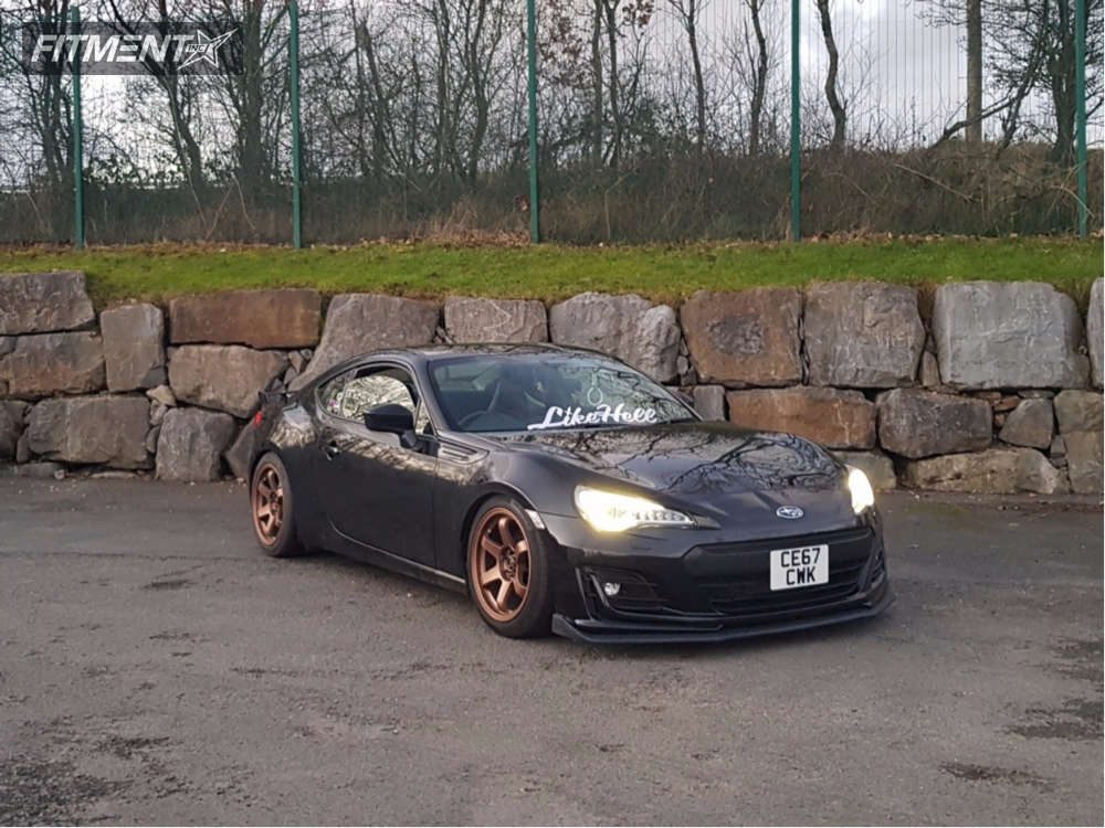 2017 Subaru BRZ Limited with 17x9 Rota Grid and Continental 245x40 on ...