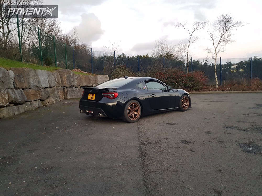 2017 Subaru BRZ Limited with 17x9 Rota Grid and Continental 245x40 on ...