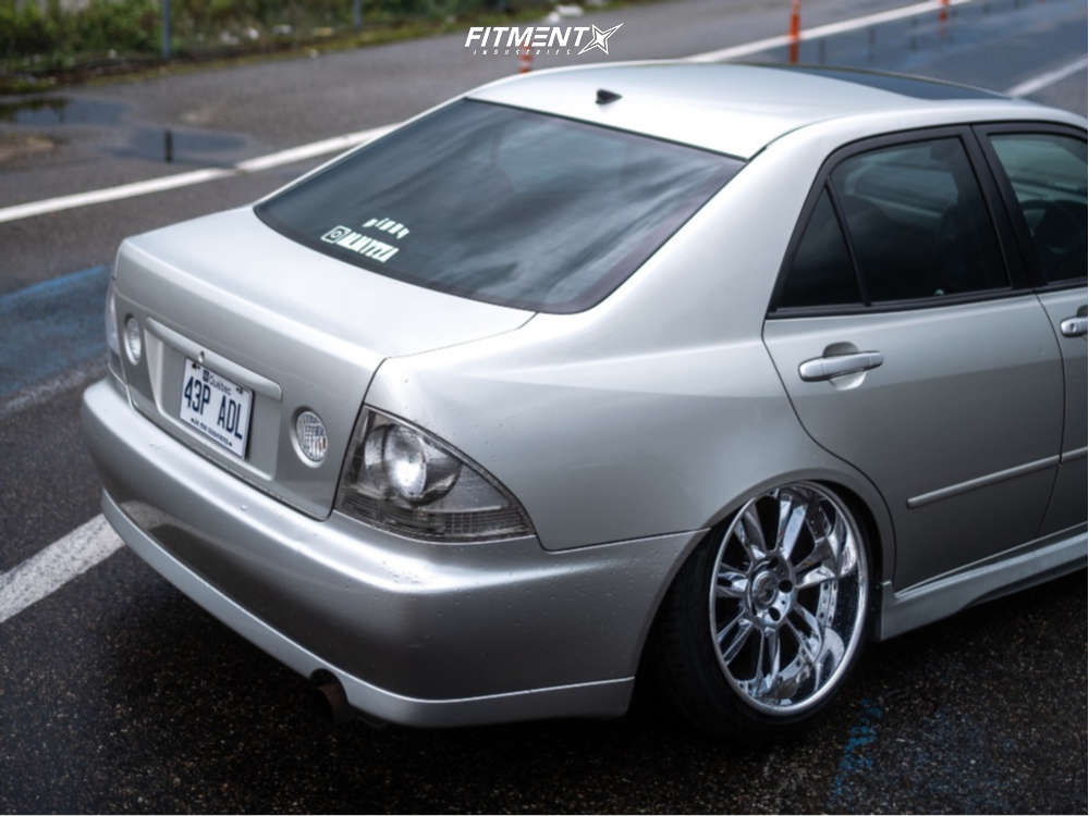 2001 Lexus IS300 Base with 18x10 Weds Glossa and Zeta 225x40 on ...