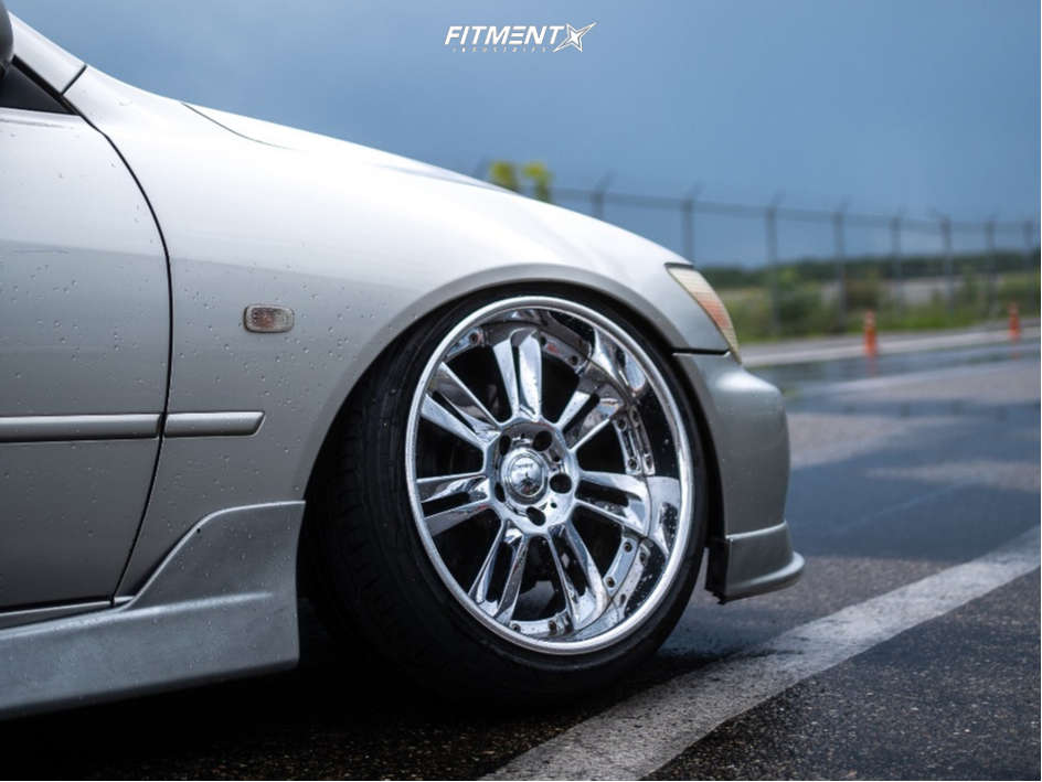 2001 Lexus IS300 Base with 18x10 Weds Glossa and Zeta 225x40 on ...