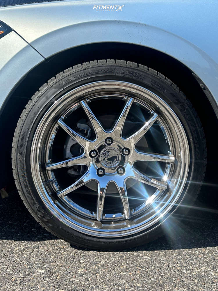 2022 Honda Civic EX with 18x9.5 Aodhan Ds02 and Lexani 255x35 on Stock Suspension | 3115602 ...