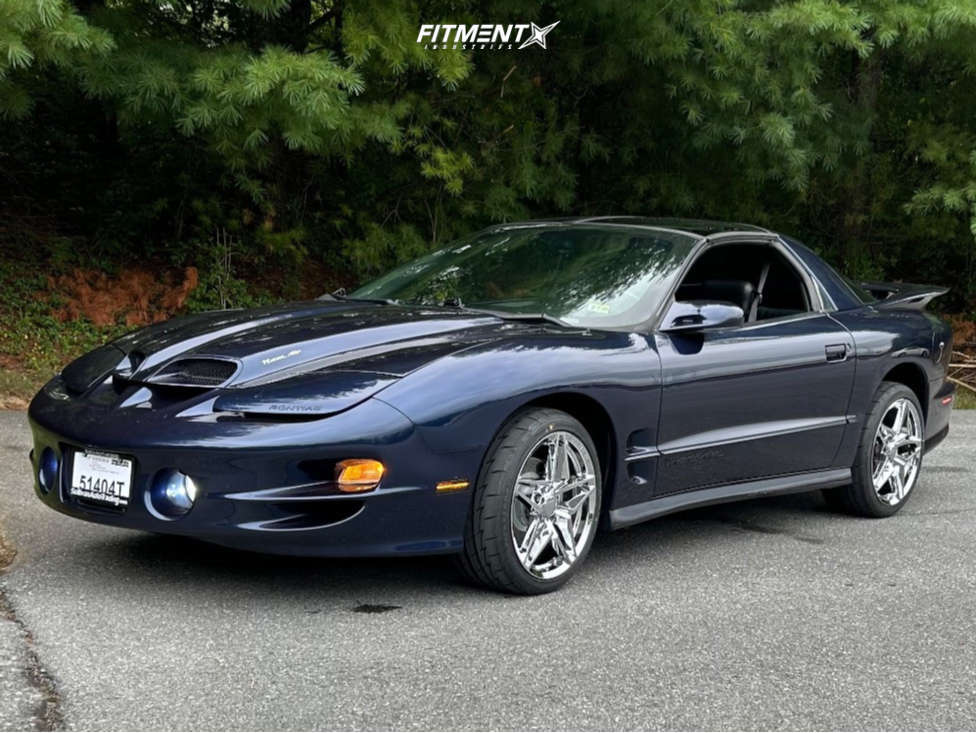 2002 Pontiac Firebird Trans Am with 18x9.5 Factory Reproductions Fr29 ...