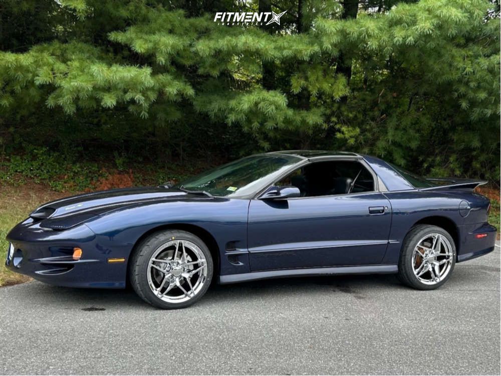 2002 Pontiac Firebird Trans Am with 18x9.5 Factory Reproductions Fr29 ...