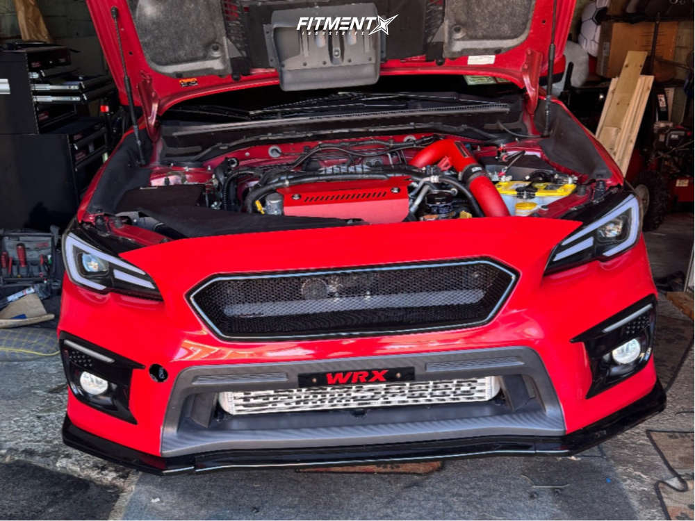 2021 Subaru WRX Premium with 18x8.5 Work D9r and Dunlop 245x45 on ...