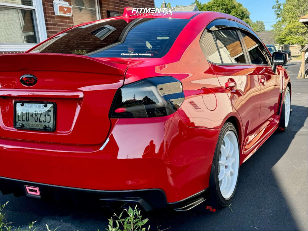 2021 Subaru WRX Premium with 18x8.5 Work D9r and Dunlop 245x45 on ...