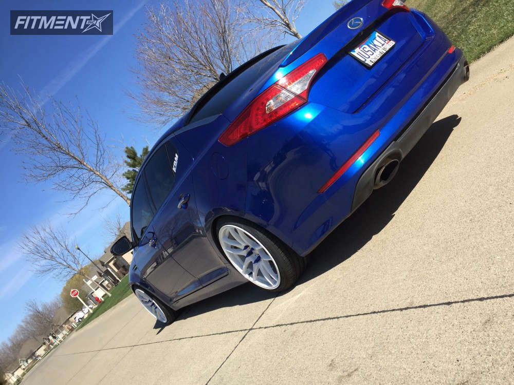 2011 Kia Optima SX with 18x9.5 ESR Sr08 and Nankang 225x40 on Coilovers ...