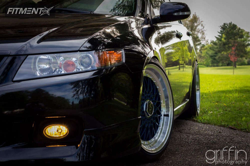 2005 Acura TSX Base with 18x8.5 JNC Jnc004 and Nitto 215x40 on Coilovers | 312057 | Fitment ...