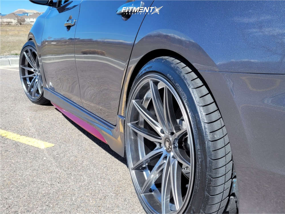 2017 Nissan Sentra Nismo with 19x9.5 Konig Oversteer and Nitto 245x35 ...