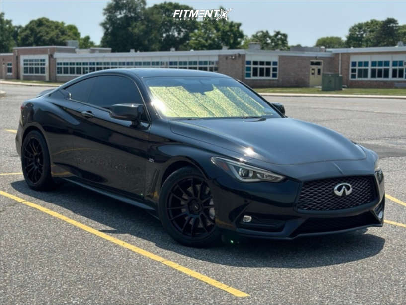 2017 INFINITI Q60 Sport with 19x9.5 AVID1 AV20 and Michelin 275x35 on ...