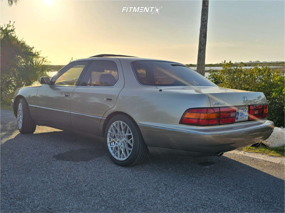 1994 Lexus LS400 Base with 18x8.5 Rotiform Blq and Firestone 245x45 on ...