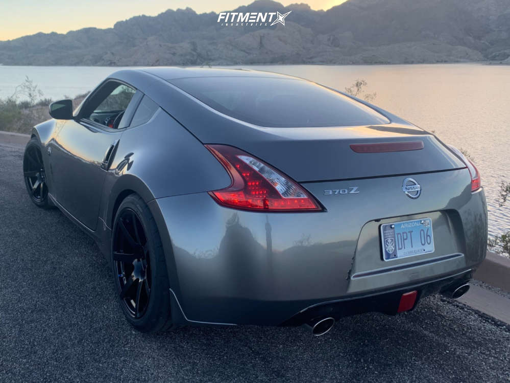 2019 Nissan 370Z Base with 19x9.5 Z1 Motorsports ZM-23 and Yokohama ...
